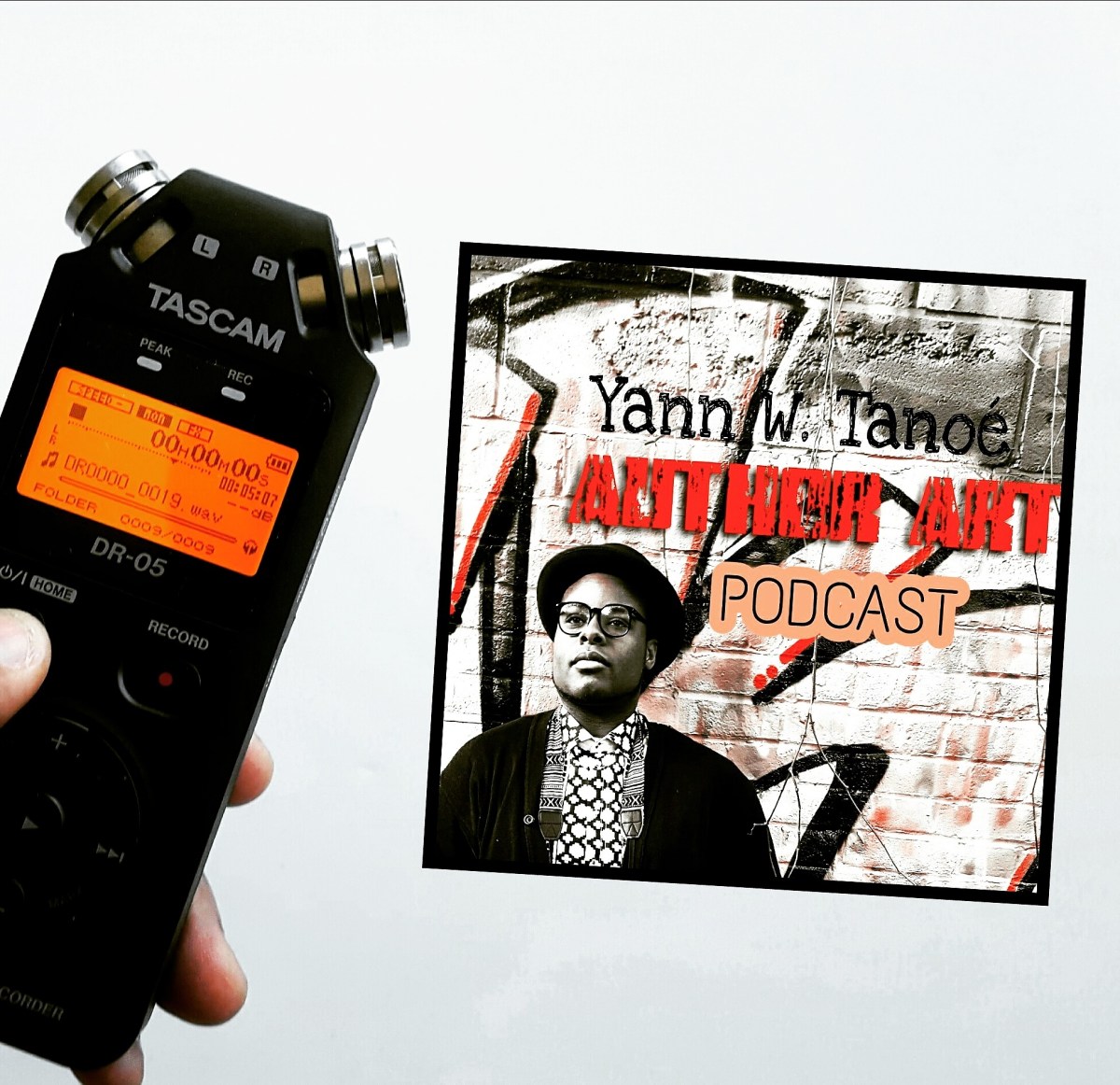 Presenting Author Art Podcast – Yann W. Tanoé
